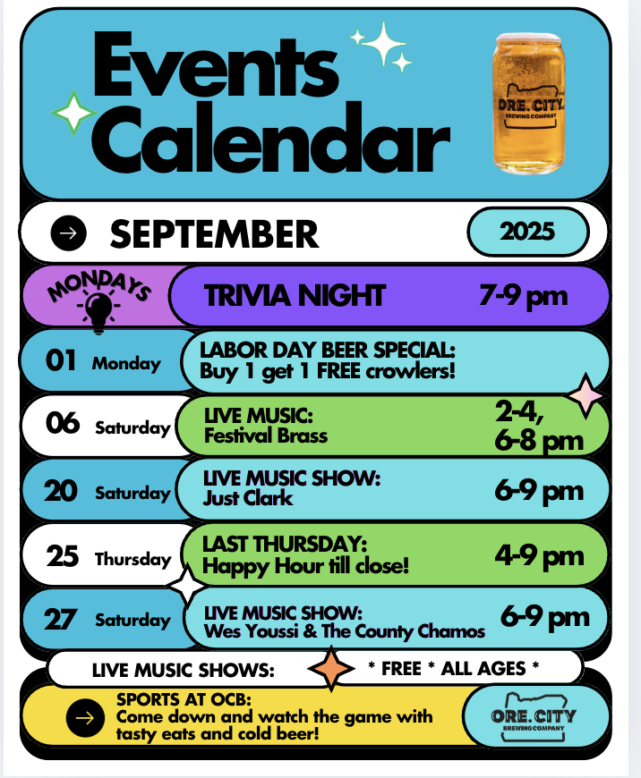 9 Food Carts at Oregon City Brewing Co. | OREGON CITY BREWING CO.